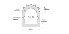 D Shaped Silicone Rubber Gaskets and Seal ManufacturerSimolex